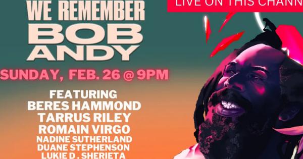 Hommage à Bob Andy cette nuit pour clôturer le Reggae Month | REGGAE.FR
